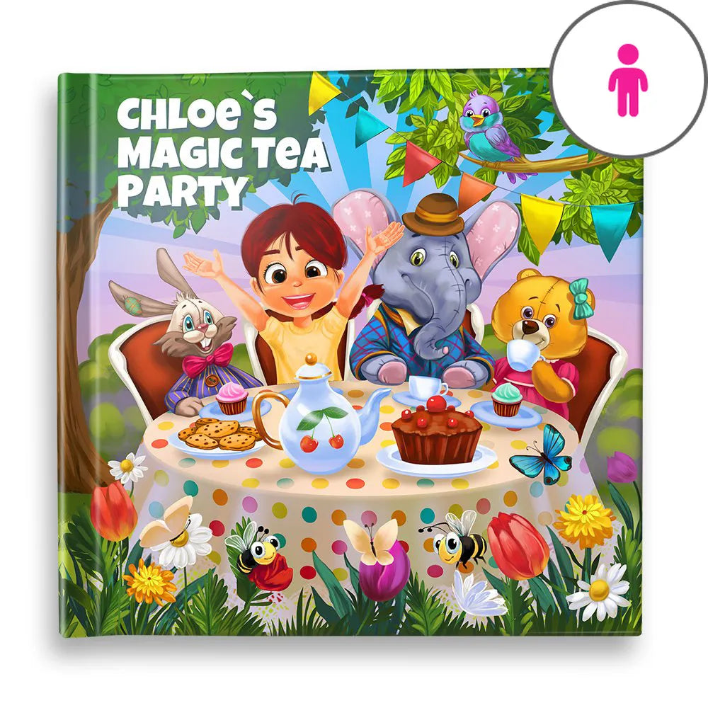 The Magic Tea Party Personalised Children's Book – Dinkleboo UK