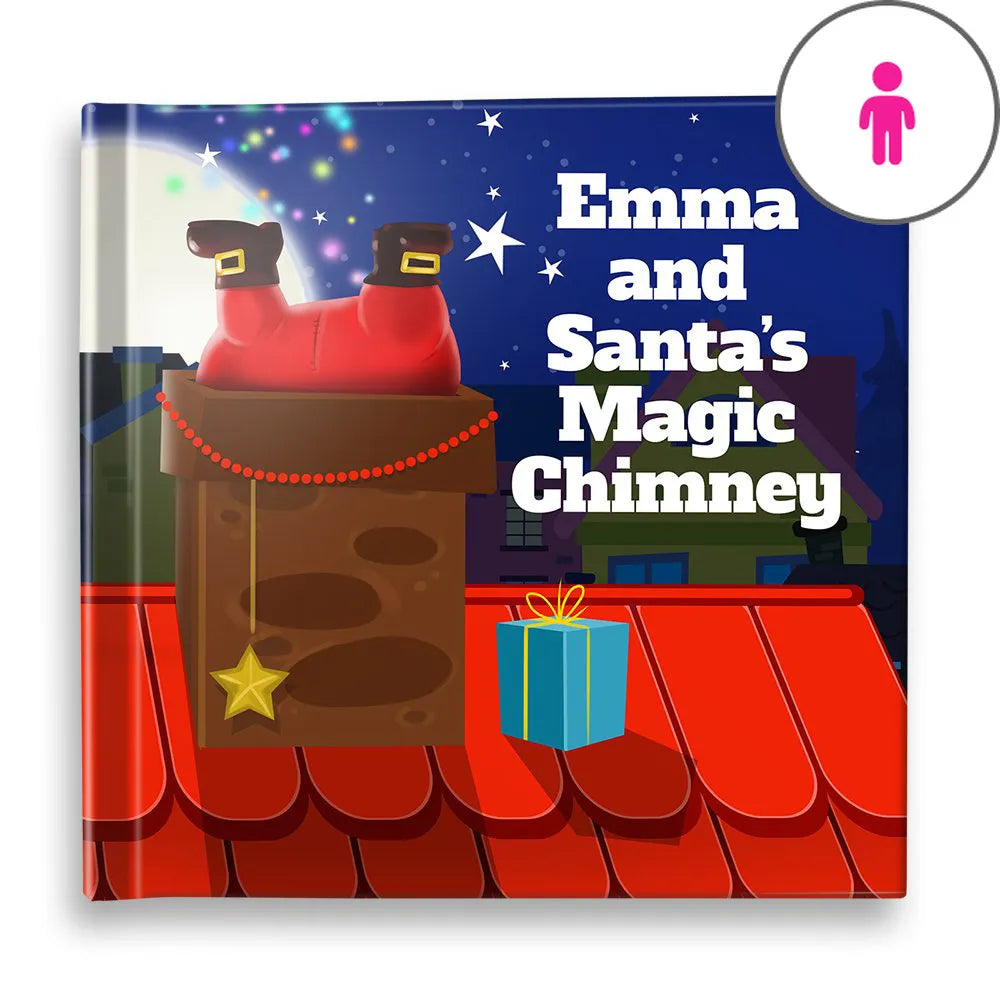 “Santa's Magic Chimney" Personalised Story Book – Dinkleboo UK