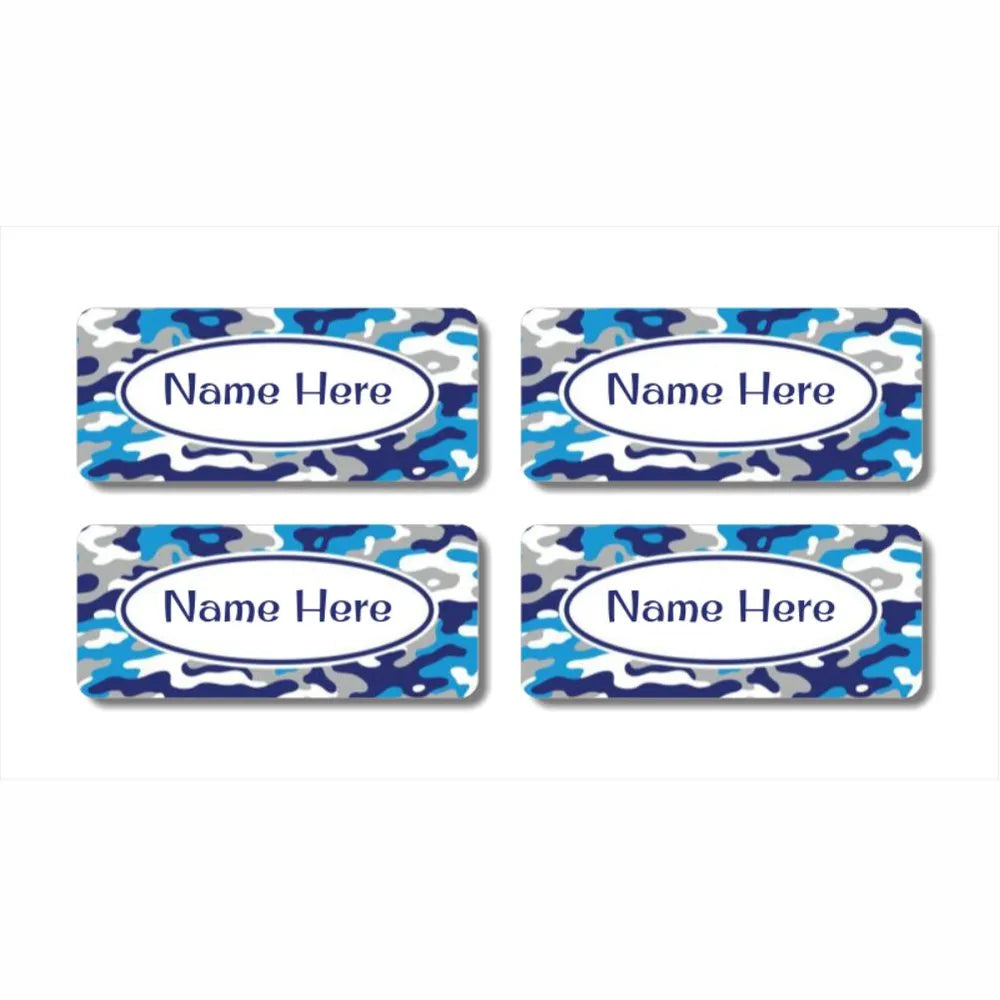 Camo Rectangle Name Label – Dinkleboo UK