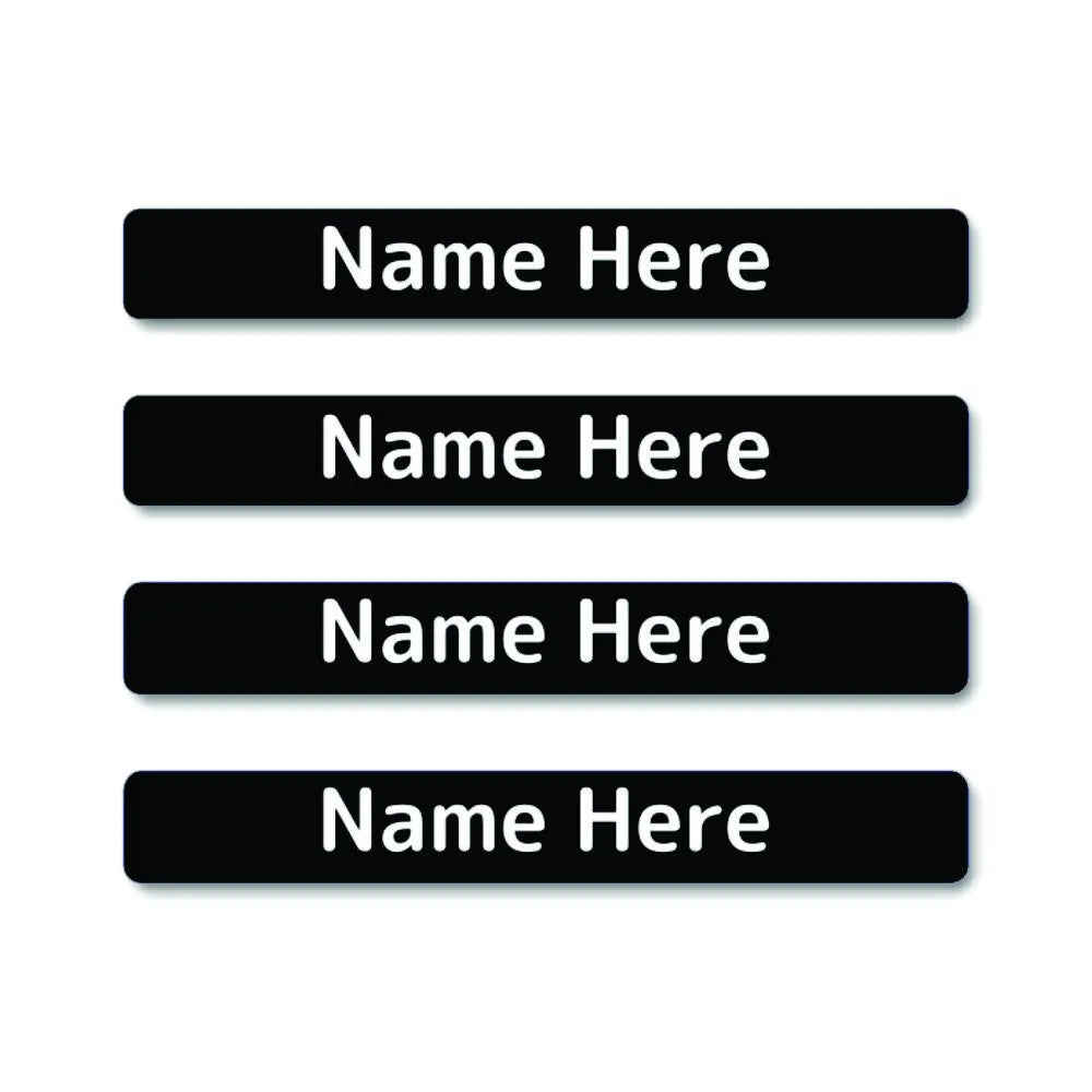 Single Colour Mini Name Labels – Dinkleboo UK