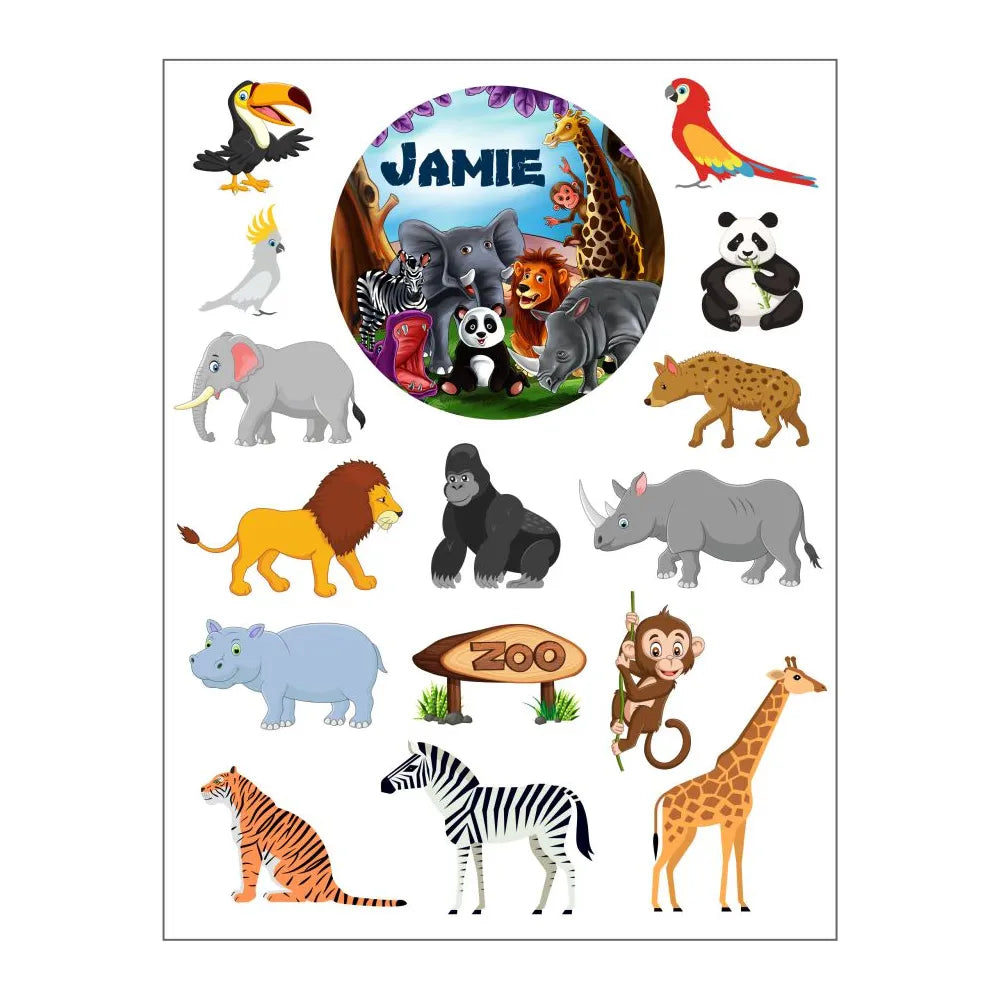 Visits the Zoo Stickers – Dinkleboo UK