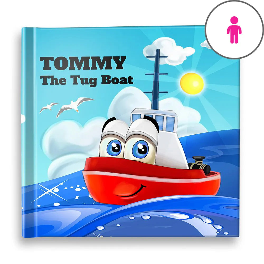 Personalised Tug Boat Book – Dinkleboo UK